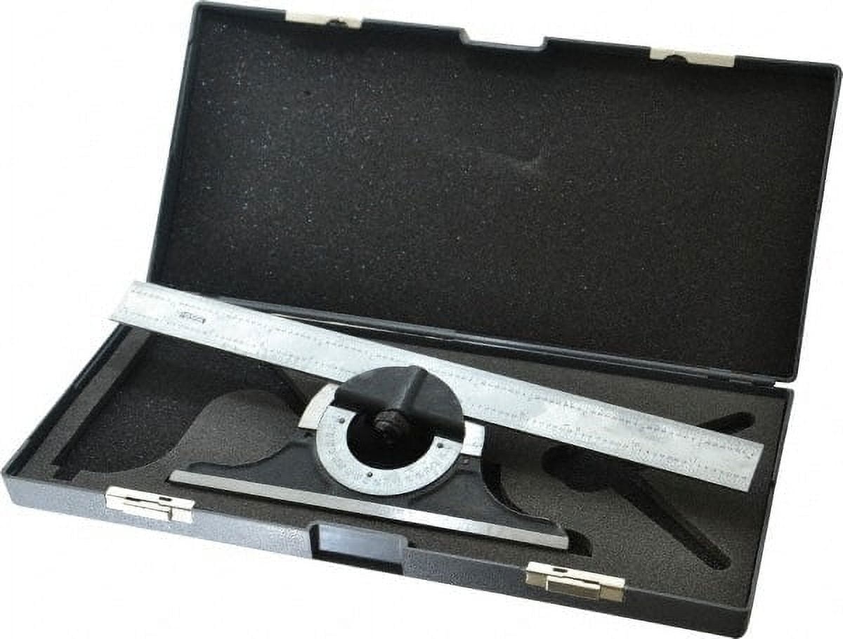 SPI 12 Inch Long Blade, 180° Max Measurement, Bevel Protractor ...