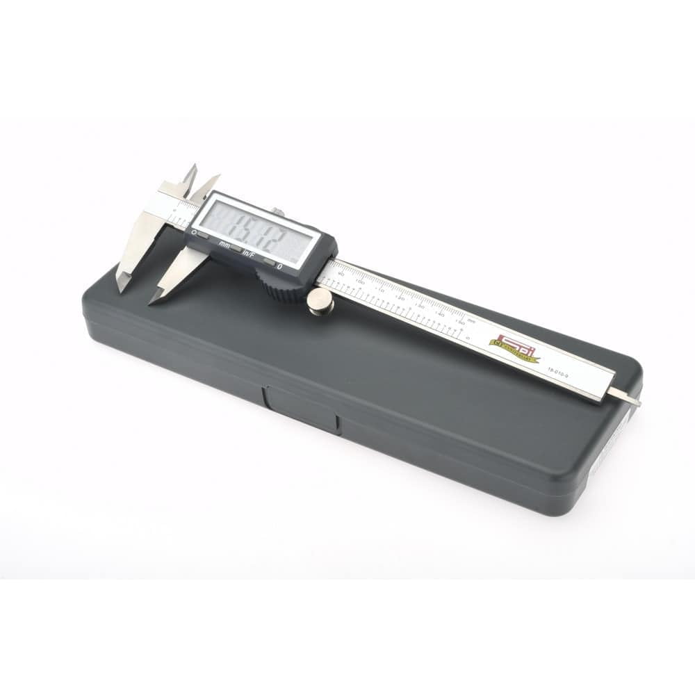 SPI 18-010-9 Digital Caliper with IP54 Protection: 0 to 6 inch (0 to 150 mm) Range - Walmart.com