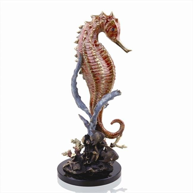 SPI 18 inch Seahorse and Coral Statue Hand Finished - Walmart.com