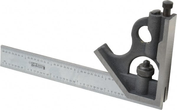 SPI 2 Piece, 6" Combination Square Set 1/32 & 1/64" (English/Metric ...