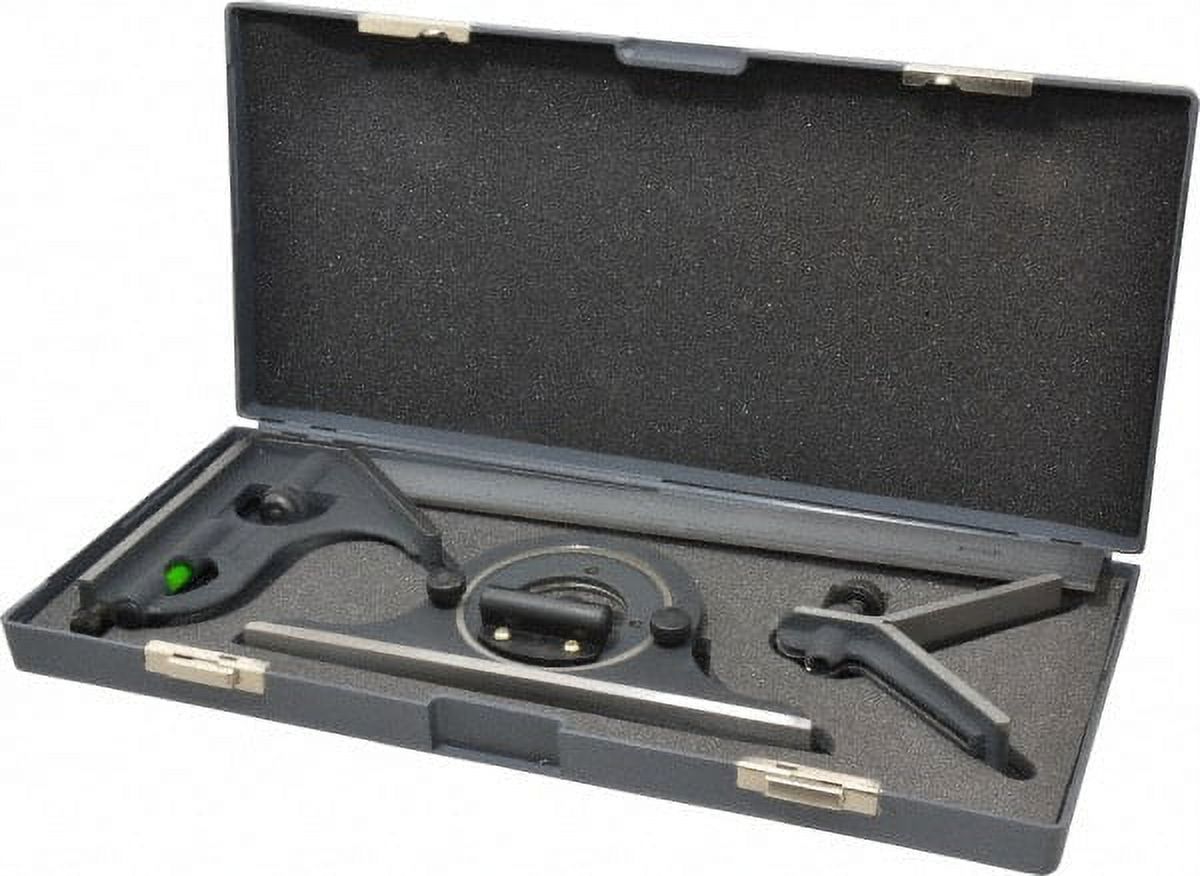 SPI 4 Piece, 12" Combination Square Set 1/100, 1/32, 1/50 & 1/64" (16R ...