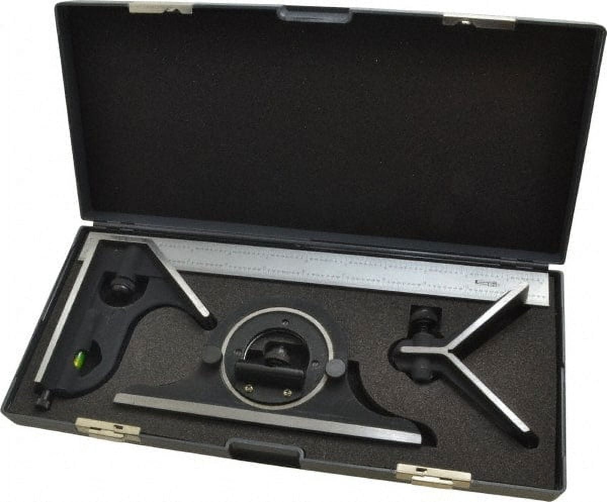 SPI 4 Piece, 12" Combination Square Set 1/32 & 1/64" (English/Metric ...