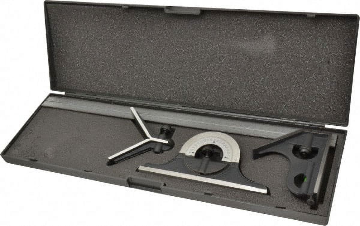 SPI 4 Piece, 18" Combination Square Set 1/32 & 1/64" (English/Metric ...