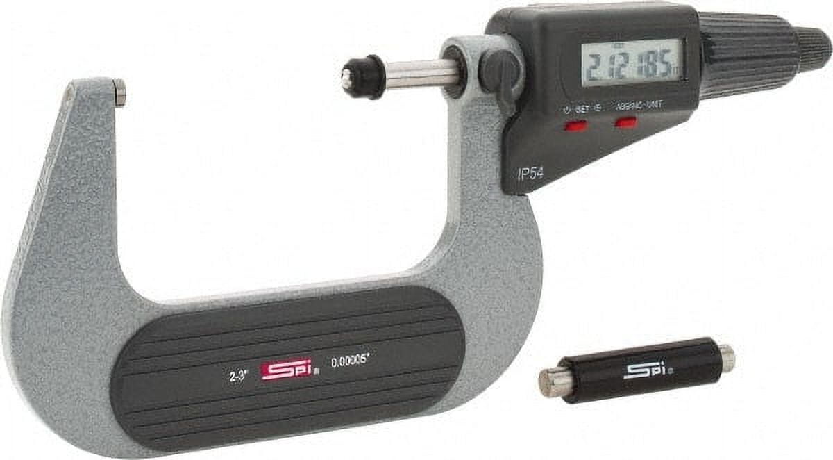 SPI 50 to 75mm IP54 Carbide-Tipped Standard Electronic Outside ...