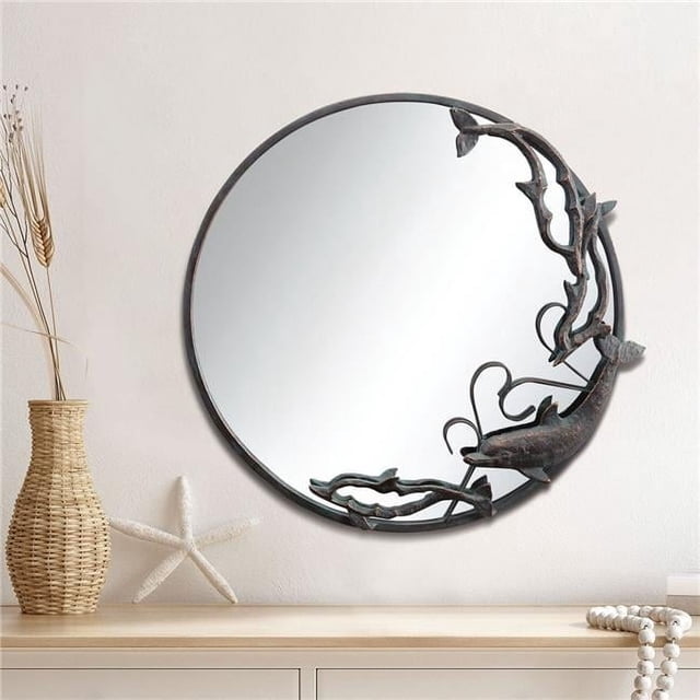 SPI Home 51171 Dolphin Trio Round Wall Mirror - Walmart.com