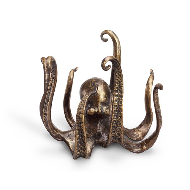 SPI Large Decorative Cast Iron Octopus Table Topper / Statue - Walmart.com