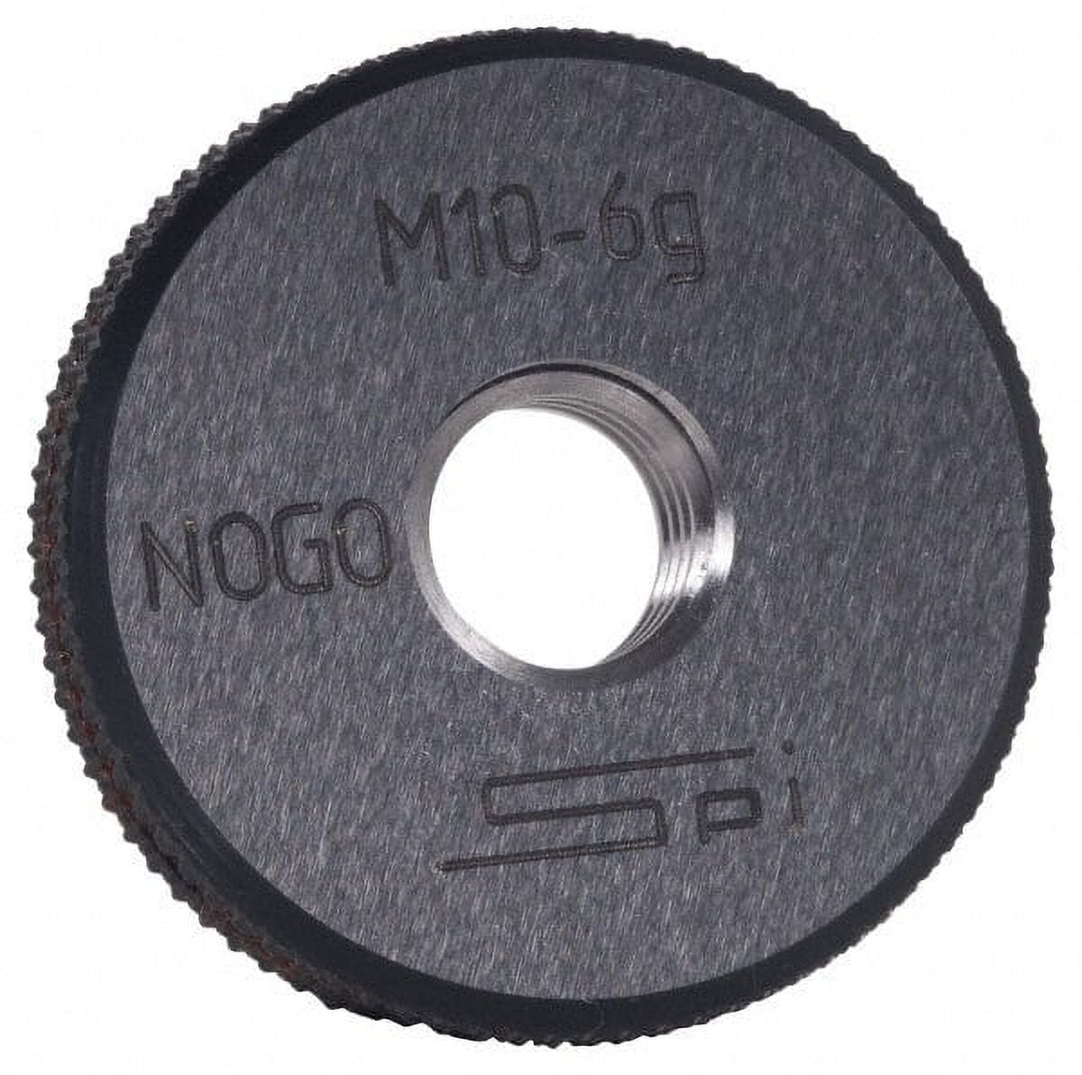 SPI M2.2x0.45 No Go Single Ring Thread Gage Class 6G, Oil Hardened Nonshrinking Steel (OHNS ...