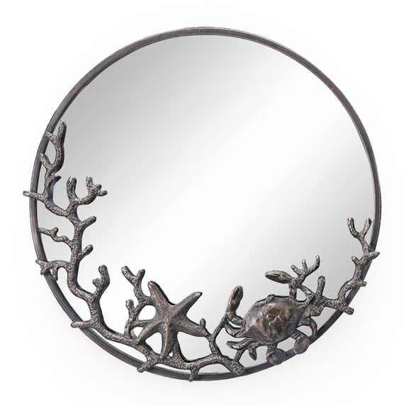 SPI Starfish and Crab Wall Mirror - Walmart.com