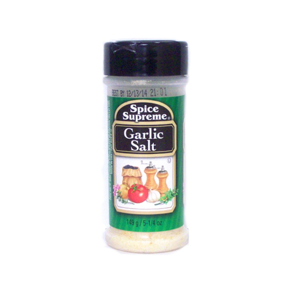 SPICE SUPREME GARLIC SALT YPF5 5.25OZ (Sold: 3 Units per Pack ...