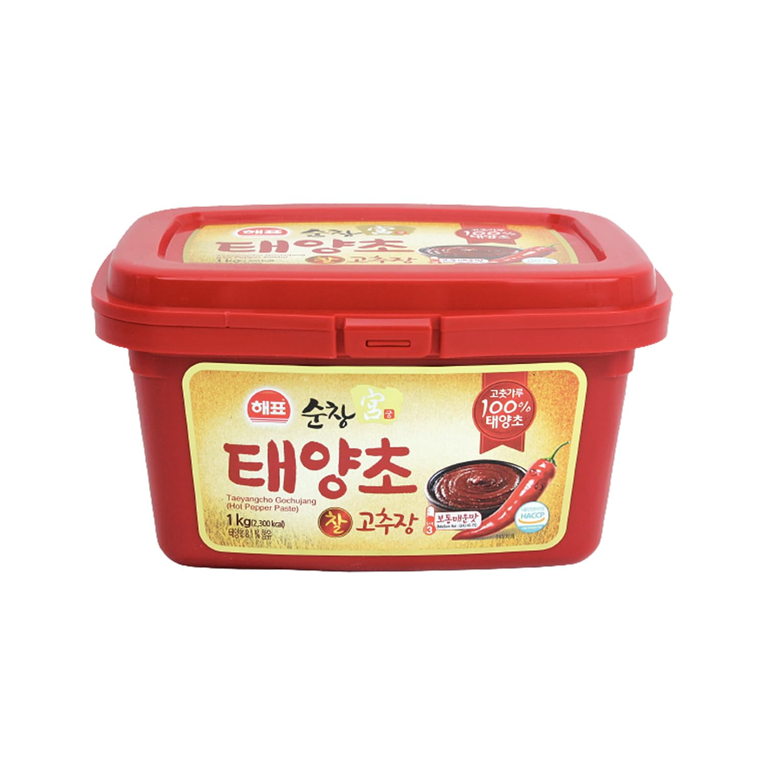 Gochujang Korean Red Chili HYZ1 Pepper Paste, Mild Hot Sauce, Spicy ...