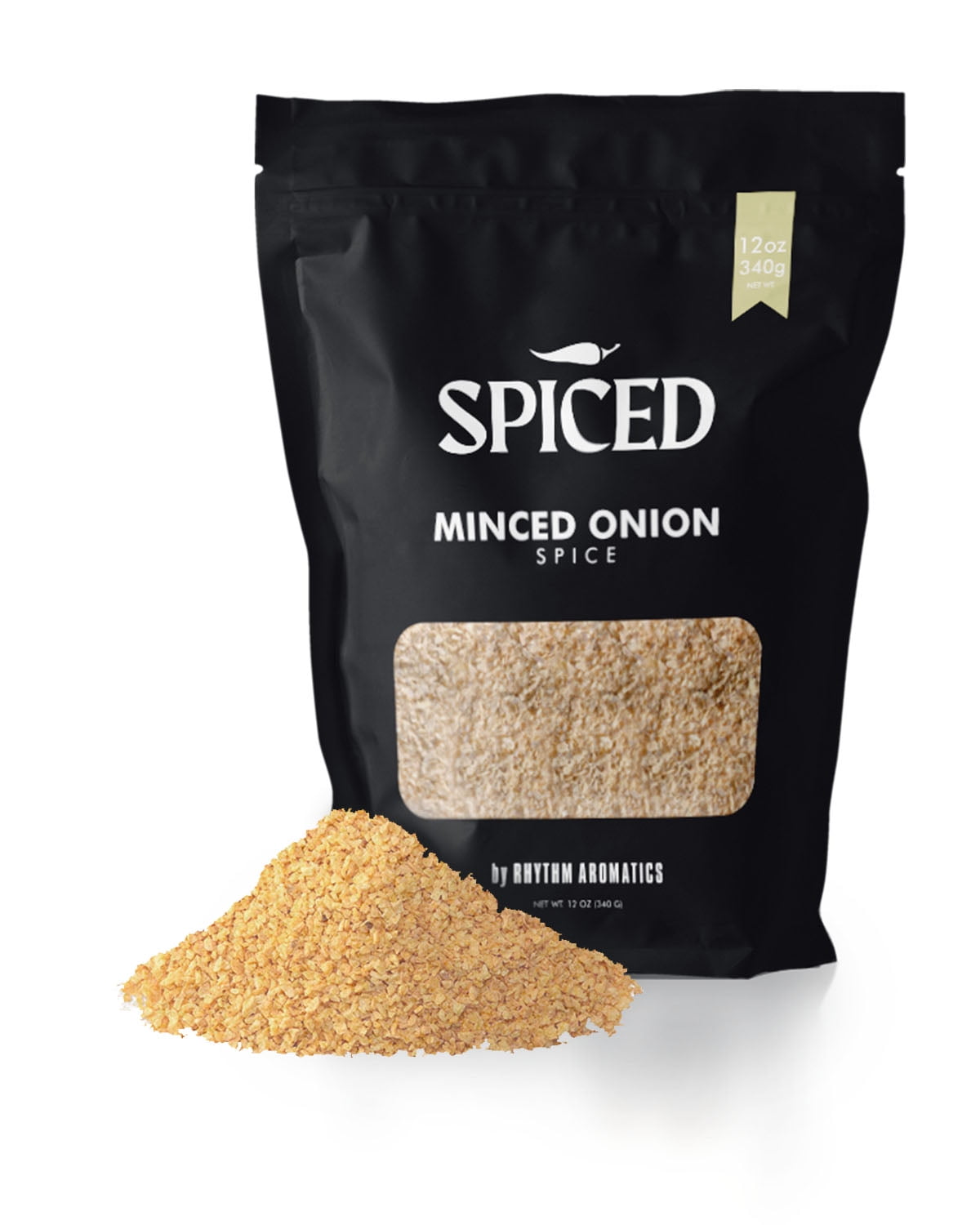SPICED Dried Minced Onion, 12 Oz. of Finely Minced Onion, Great for ...