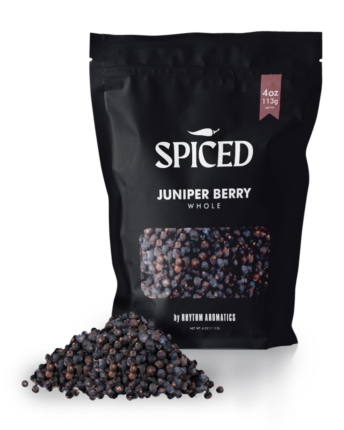 Organic Whole Juniper Berries, 4oz Bag, Ideal for Cooking, Brewing and ...