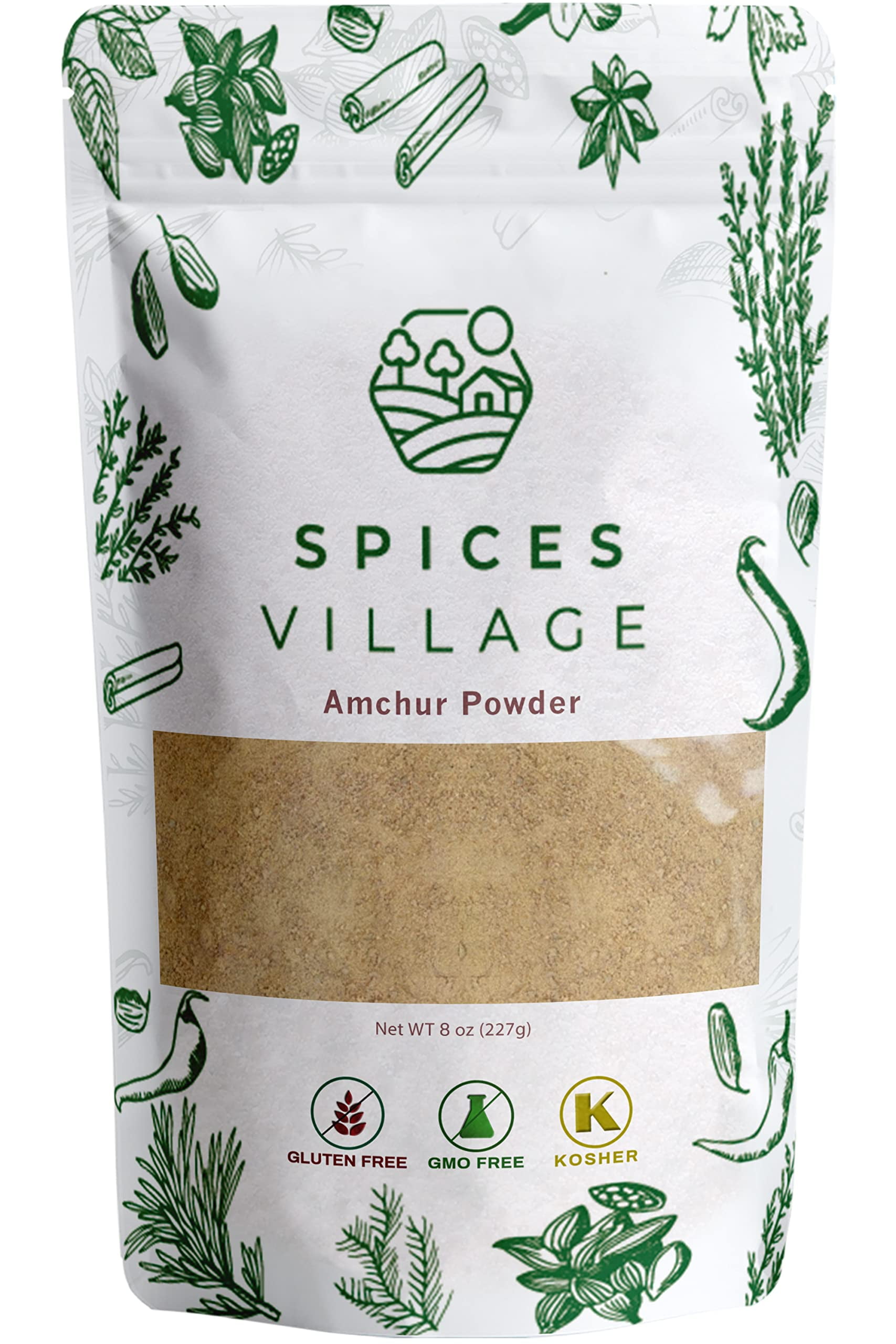 SPICES VILLAGE Dried African YYF14 Mango Powder [8 oz] - Amchur Powder ...