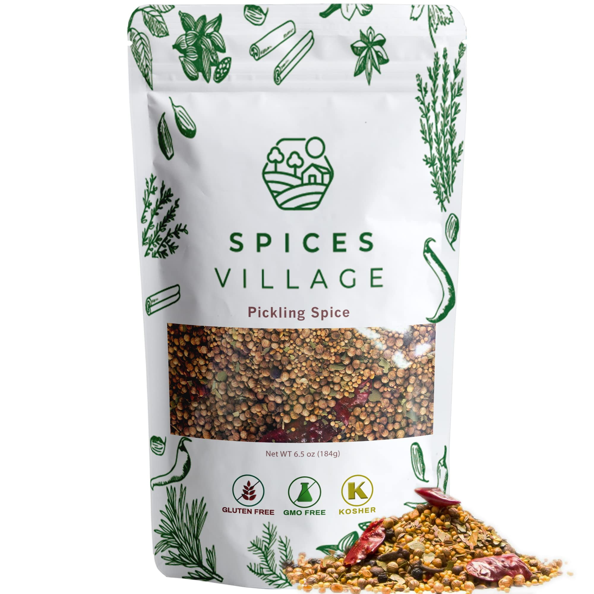 SPICES VILLAGE Pickling Spices MFF30 for Corned Beef, Pickling Spices ...