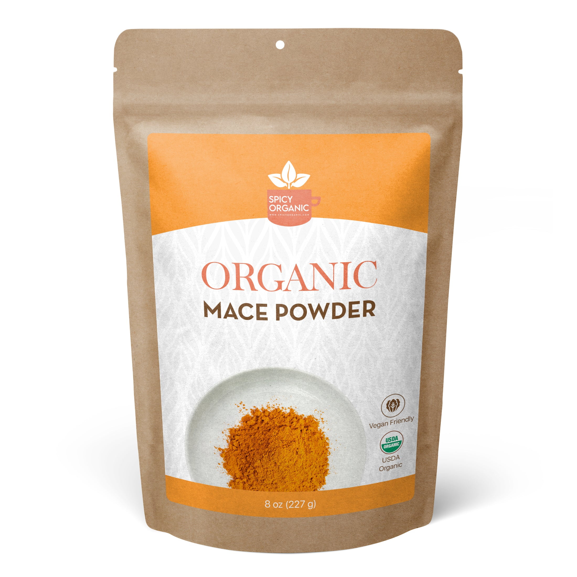 SPICY ORGANIC Mace Powder-8 OZ - Certified USDA Organic – Non-GMO ...