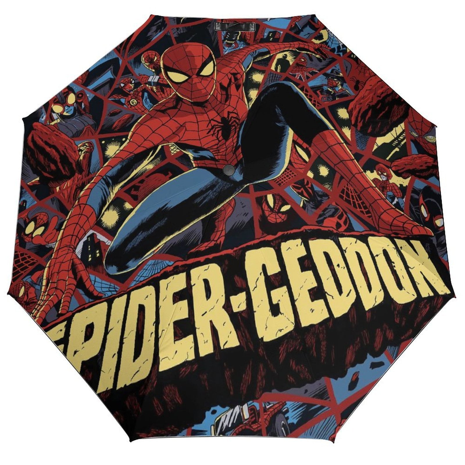SPIDER-GEDDON Umbrella,Travel Umbrella Mini Umbrellas for Rain Sun&Rain ...