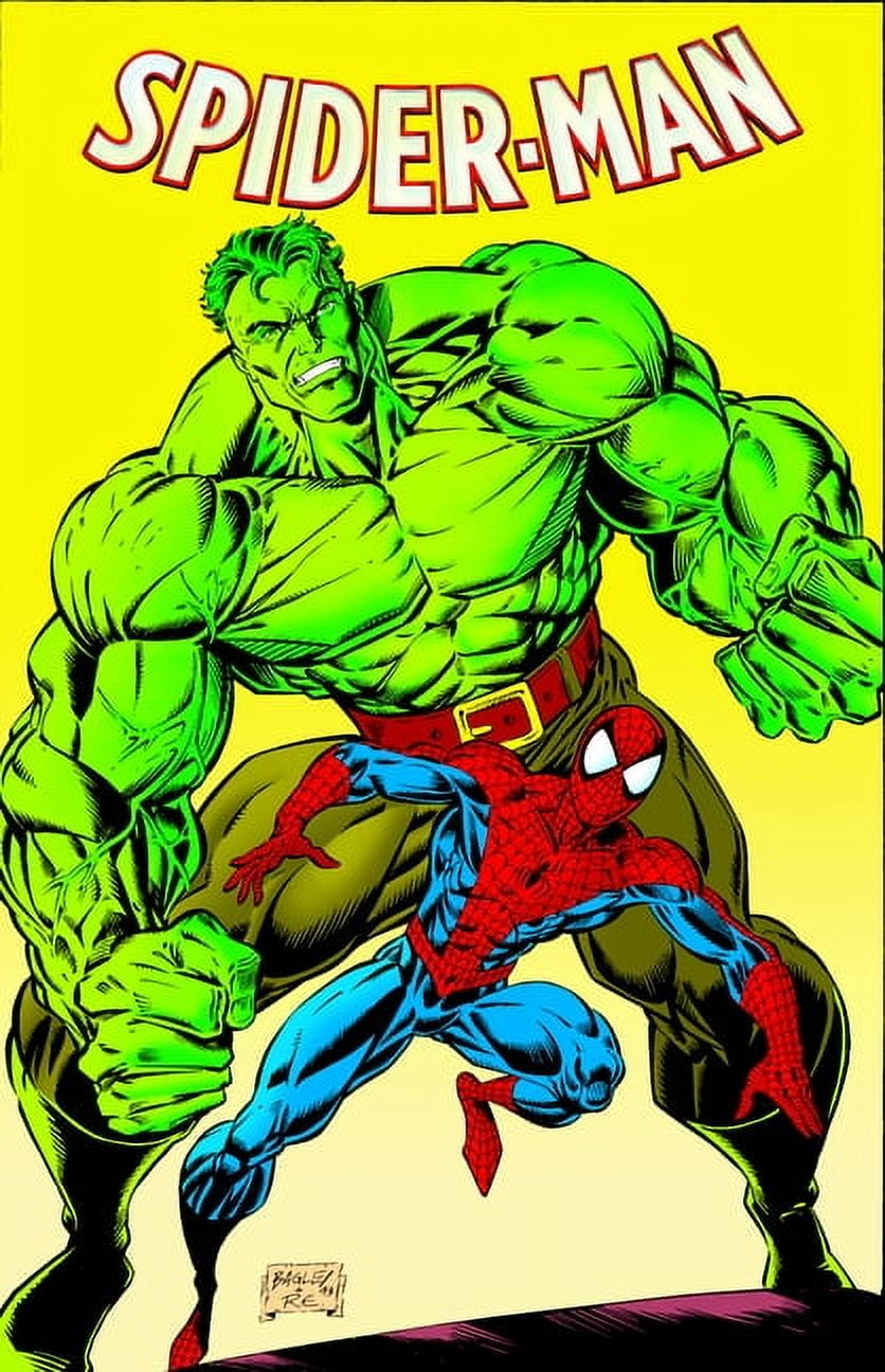 Spider-Man by Michelinie & Bagley Omnibus Vol. 2 Mark Bagley Hulk Cover ...