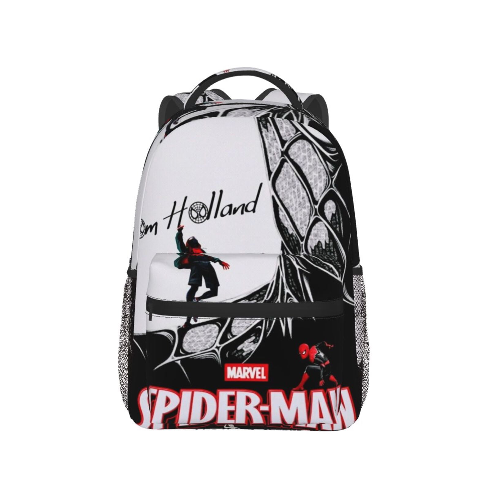 SPIDER-MAN Backpack,Polyester Travel Backpack for Women Men Durable ...