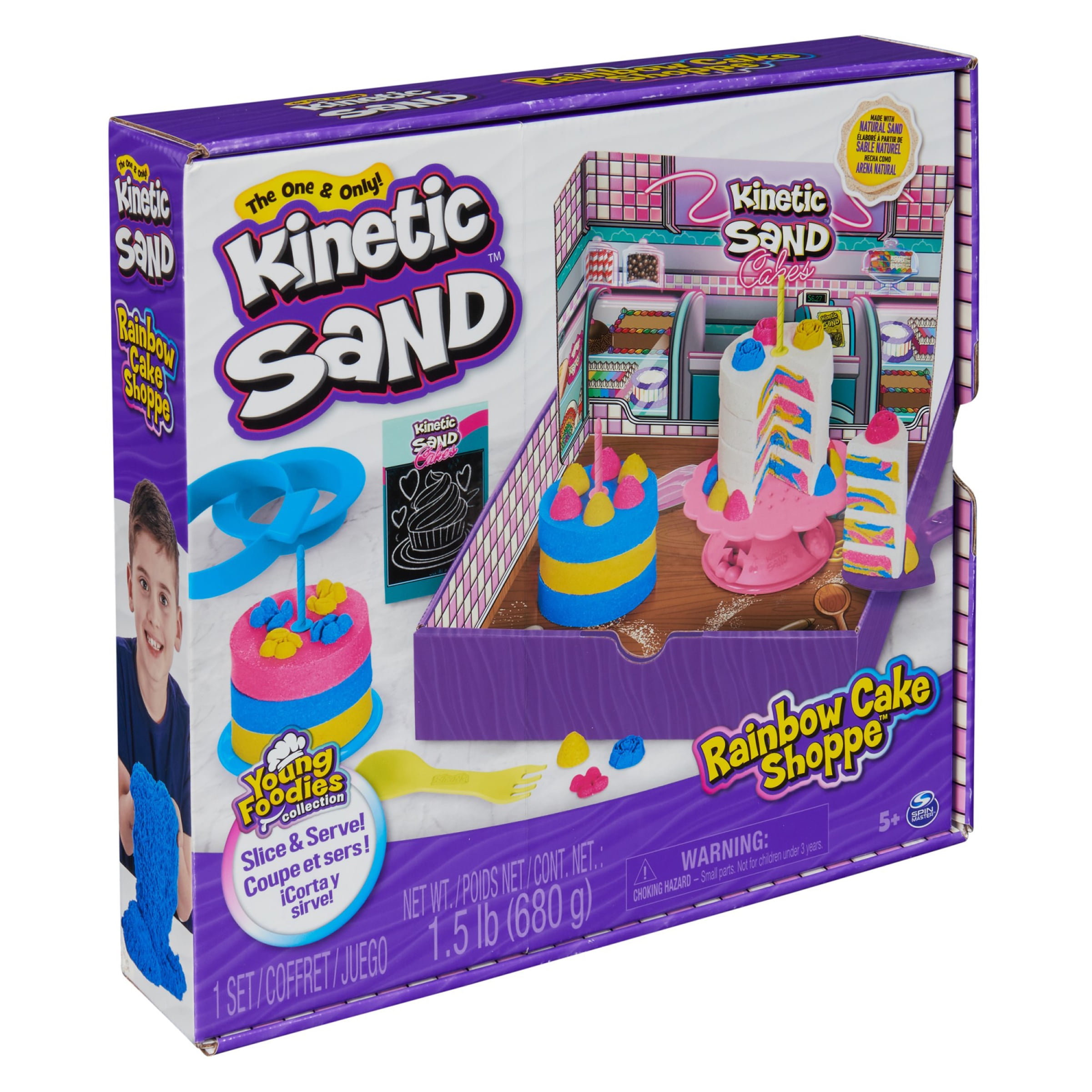SPIN MASTER KINETIC SAND JUGUETE 6068029 1 CONJUNTO - Walmart.com