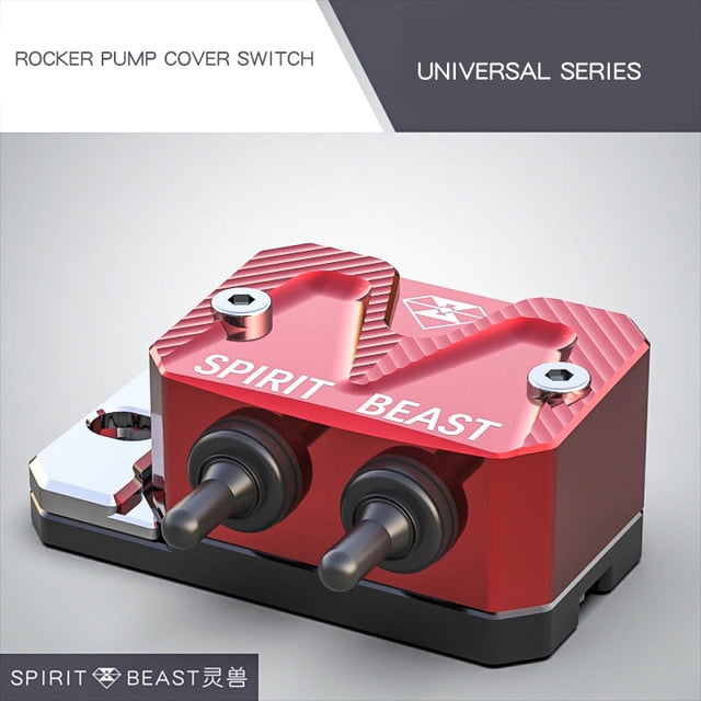 SPIRIT BEAST Motorcycle Headlight Switch Pump Cover Multi-Function ...