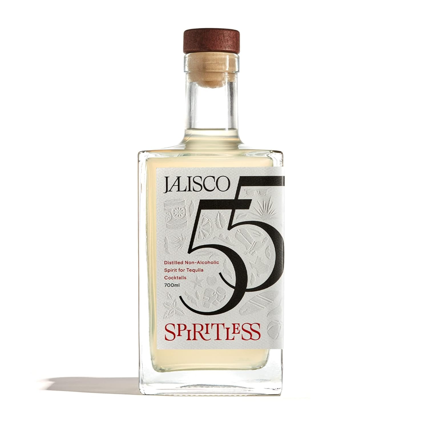 SPIRITLESS Jalisco 55 Non-Alcoholic Tequila Spirit, Distilled ...