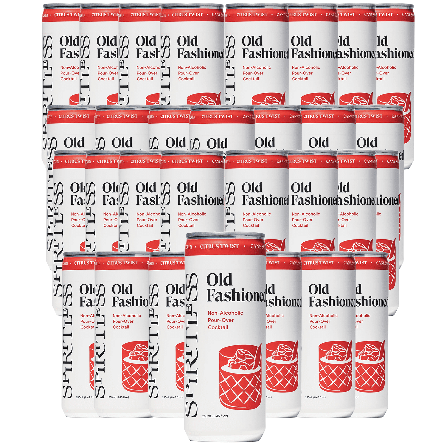 SPIRITLESS Old Fashioned | Non-Alcoholic Pour-Over Cans | Ready to ...