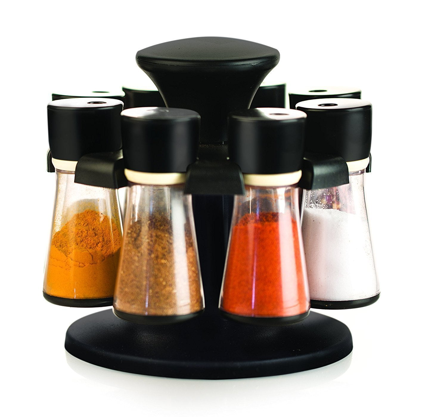 SPIRITUAL HOUSE Premium 8 Piece Multipurpose Revolving Plastic Spice ...