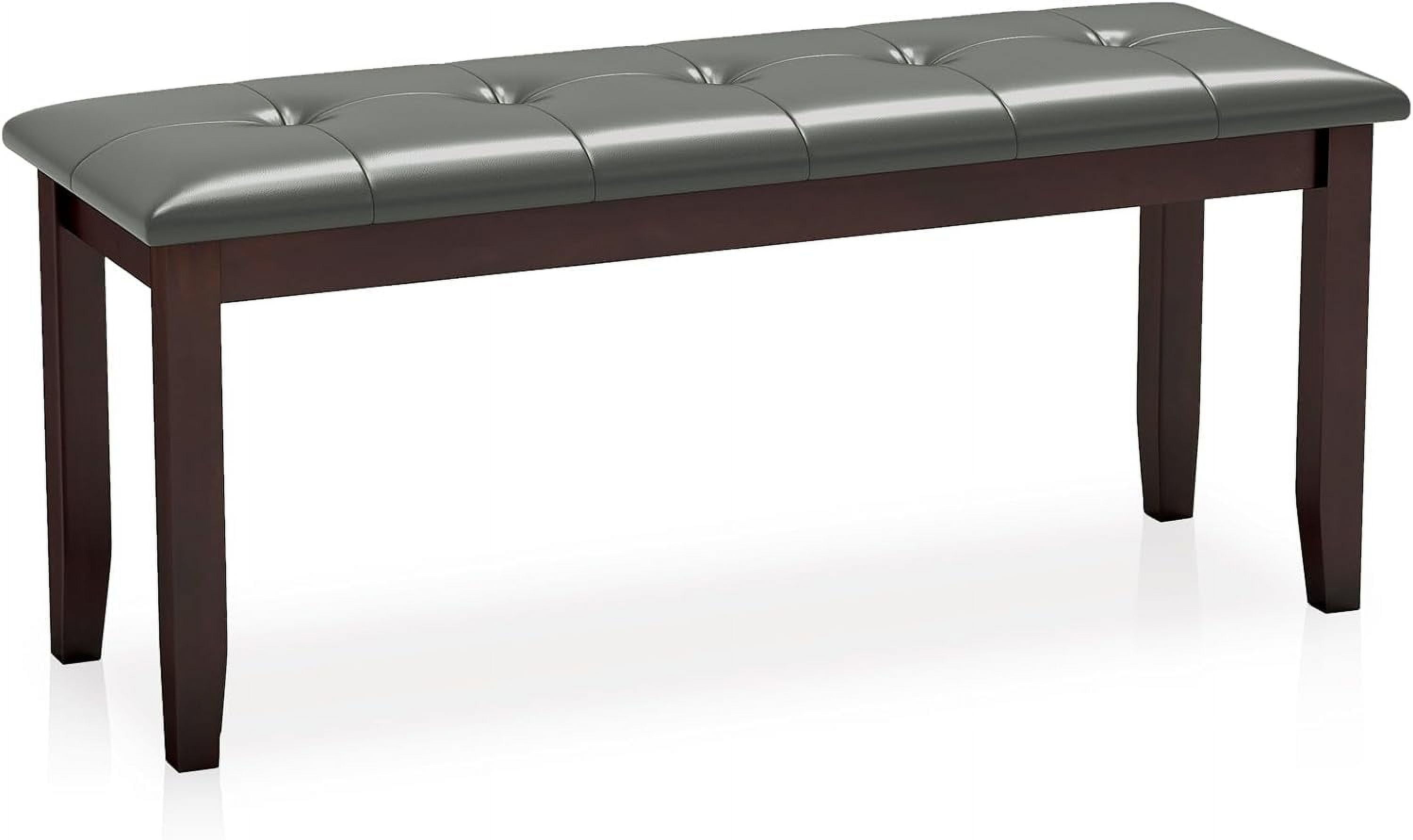 SPITEZ Dining Room Bench, Traditional Upholstered Table Benches ...