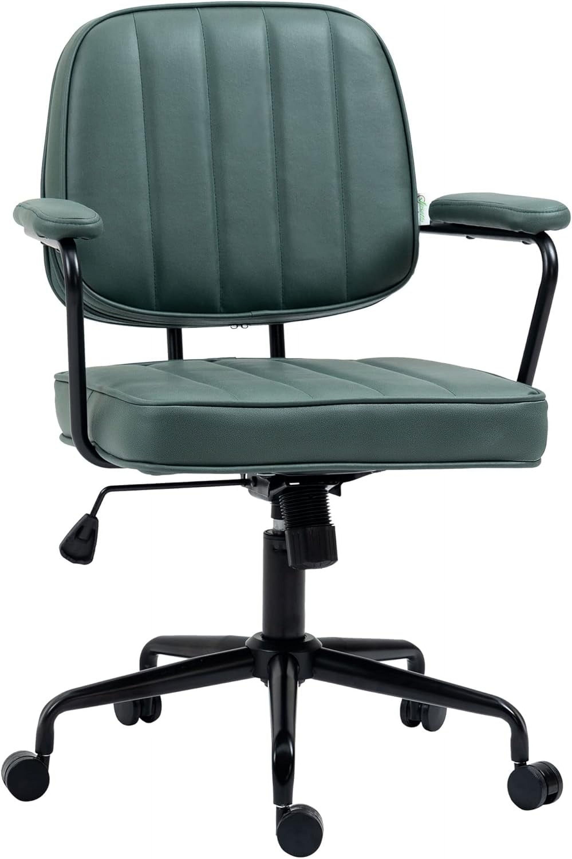 SPITEZ Home Office Chair, Microfiber Computer Desk Chair with Swivel ...