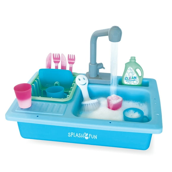 Kids Play Kitchens with Running Water and Realistic Features
