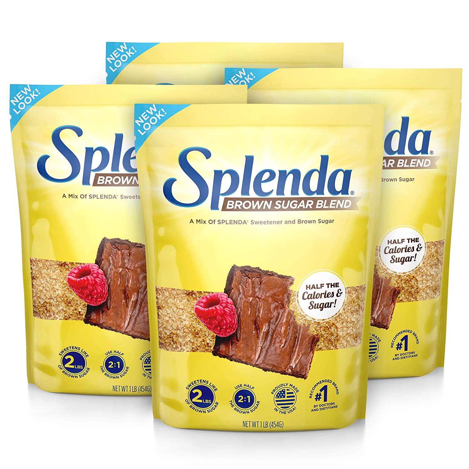 SPLENDA Brown Sugar Blend Low Calorie Sweetener for Baking (1 Pound ...