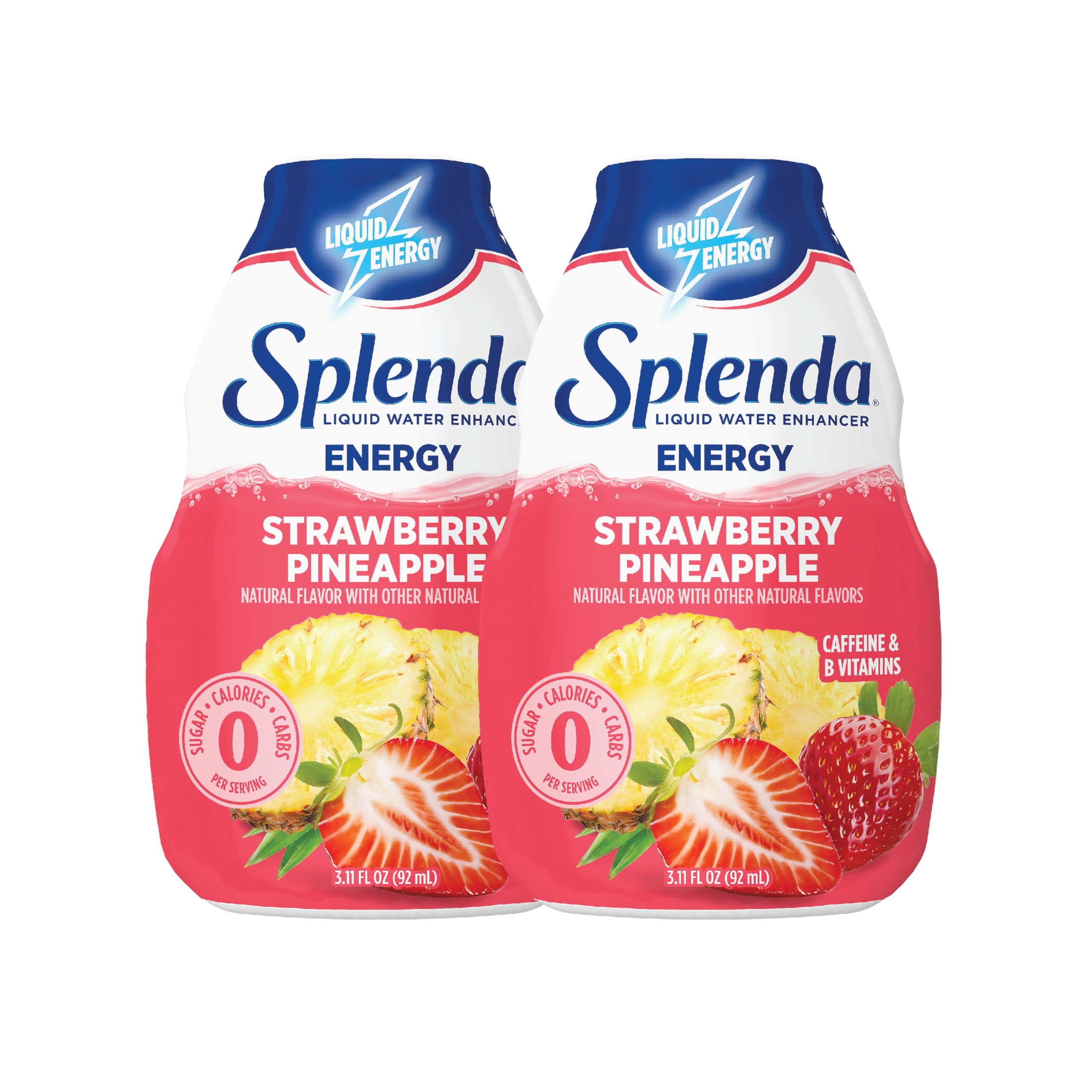 SPLENDA Energy Liquid Water Enhancer Drops, Sugar Free, Zero Calorie, Natural Flavor ...