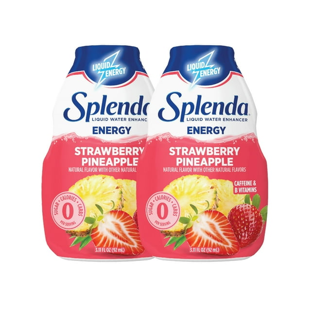 SPLENDA Energy Liquid Water Enhancer Drops, Sugar Free, Zero Calorie ...