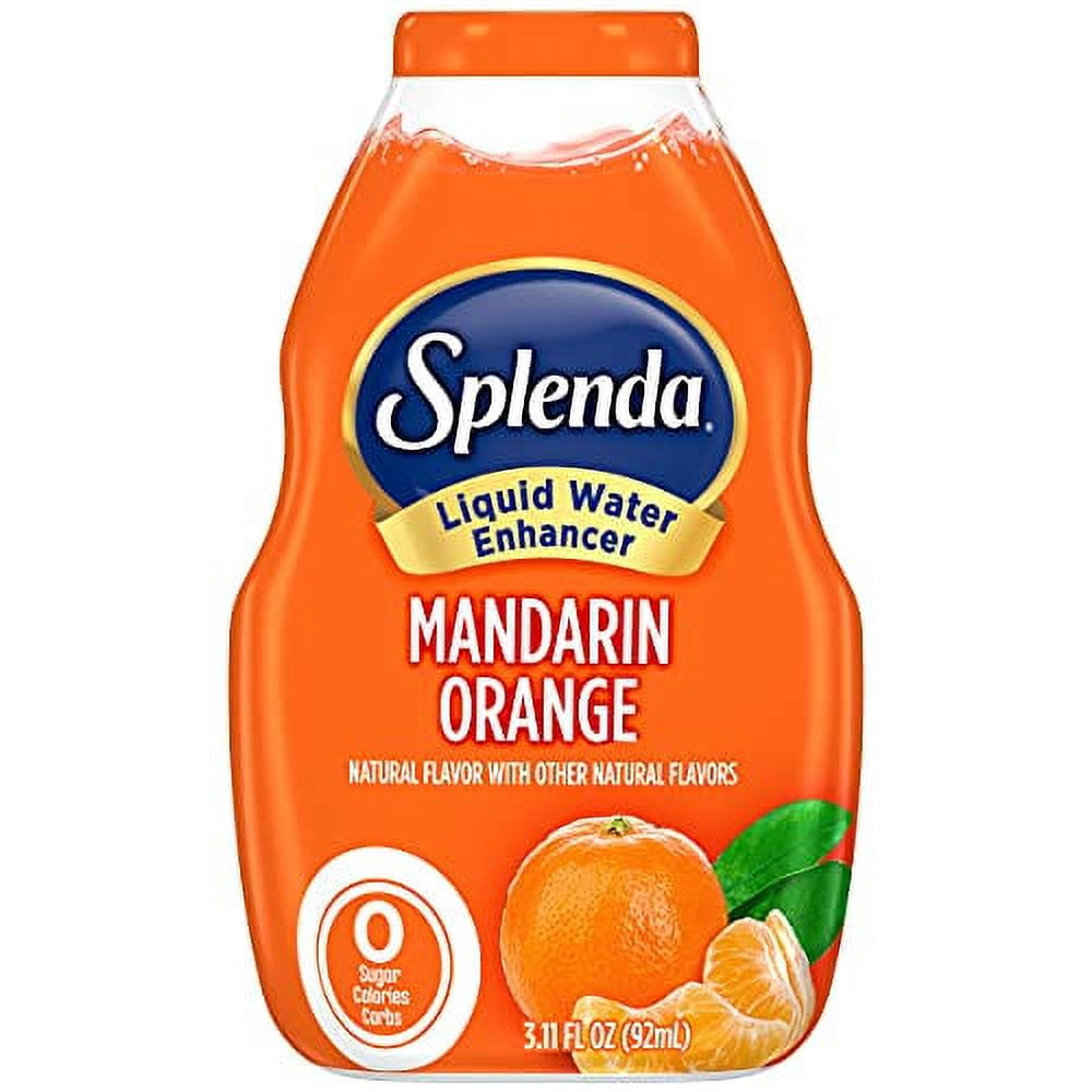 SPLENDA Liquid Water Enhancer .. Drops, Sugar Free, Zero .. Calorie ...