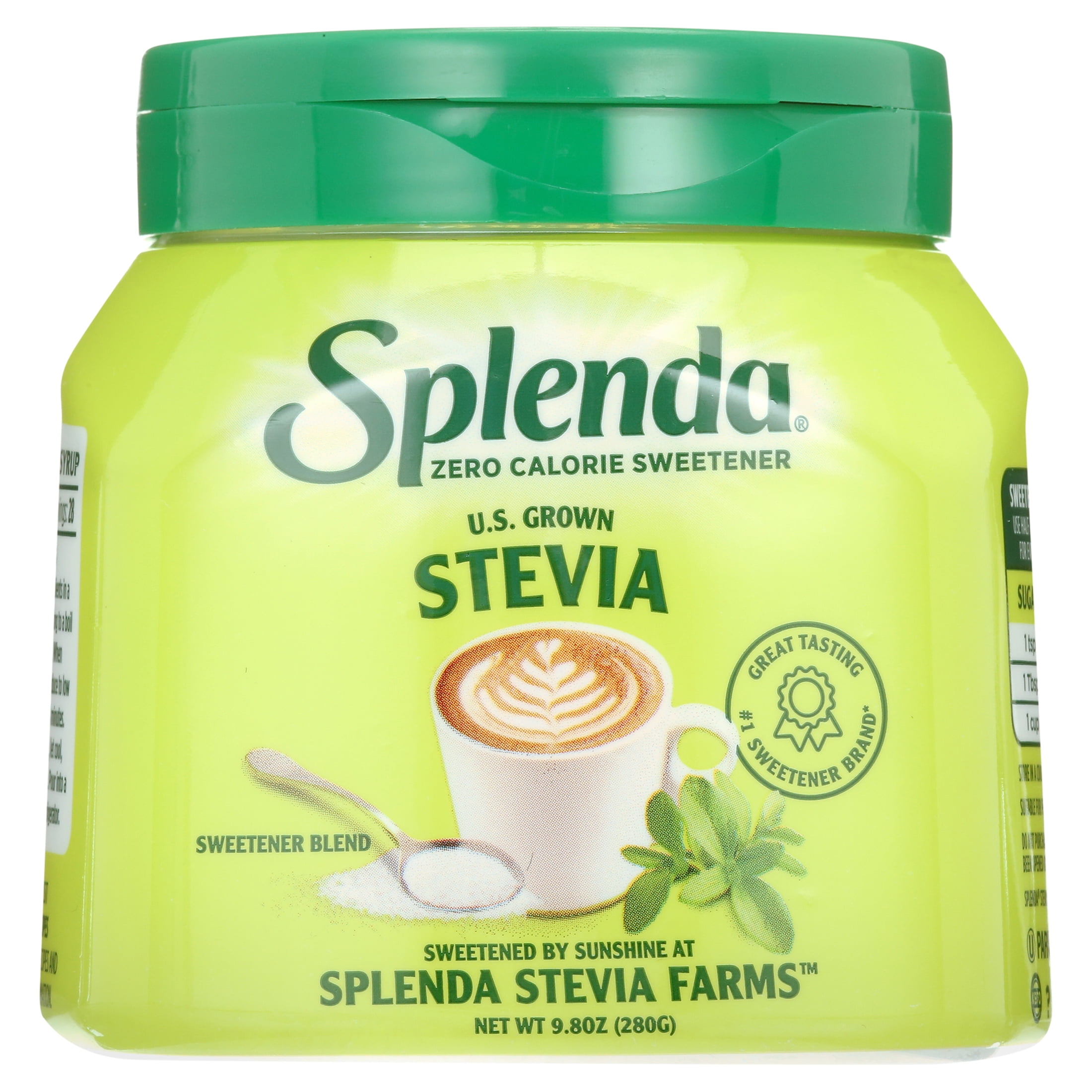 Splenda Naturals Stevia Sweetener, Instant, Gluten Free, 9.8 oz Shelf ...