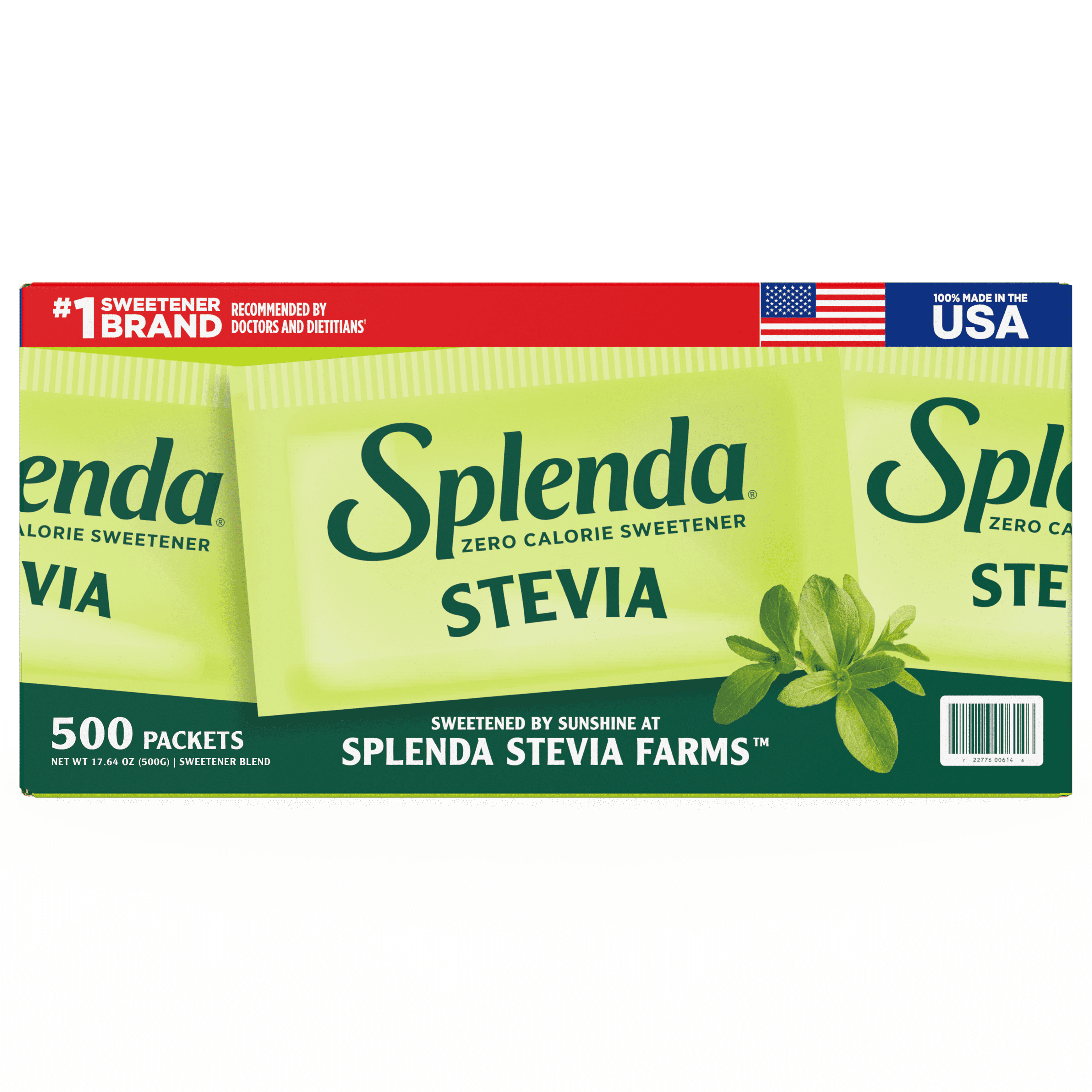 Splenda Naturals Stevia Sweetener Packets, 500 Ct. - Walmart.com