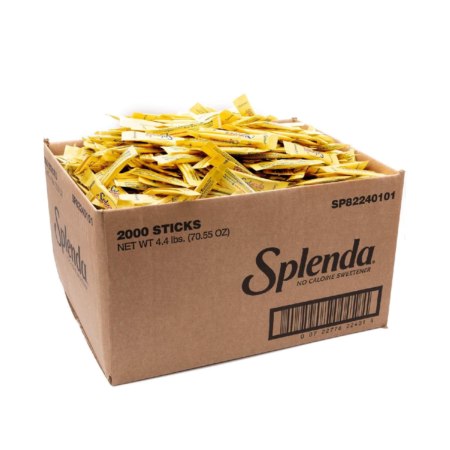 SPLENDA Zero Calorie Sweetener BDF32 Cafe Stick, 2000 Count Stick ...
