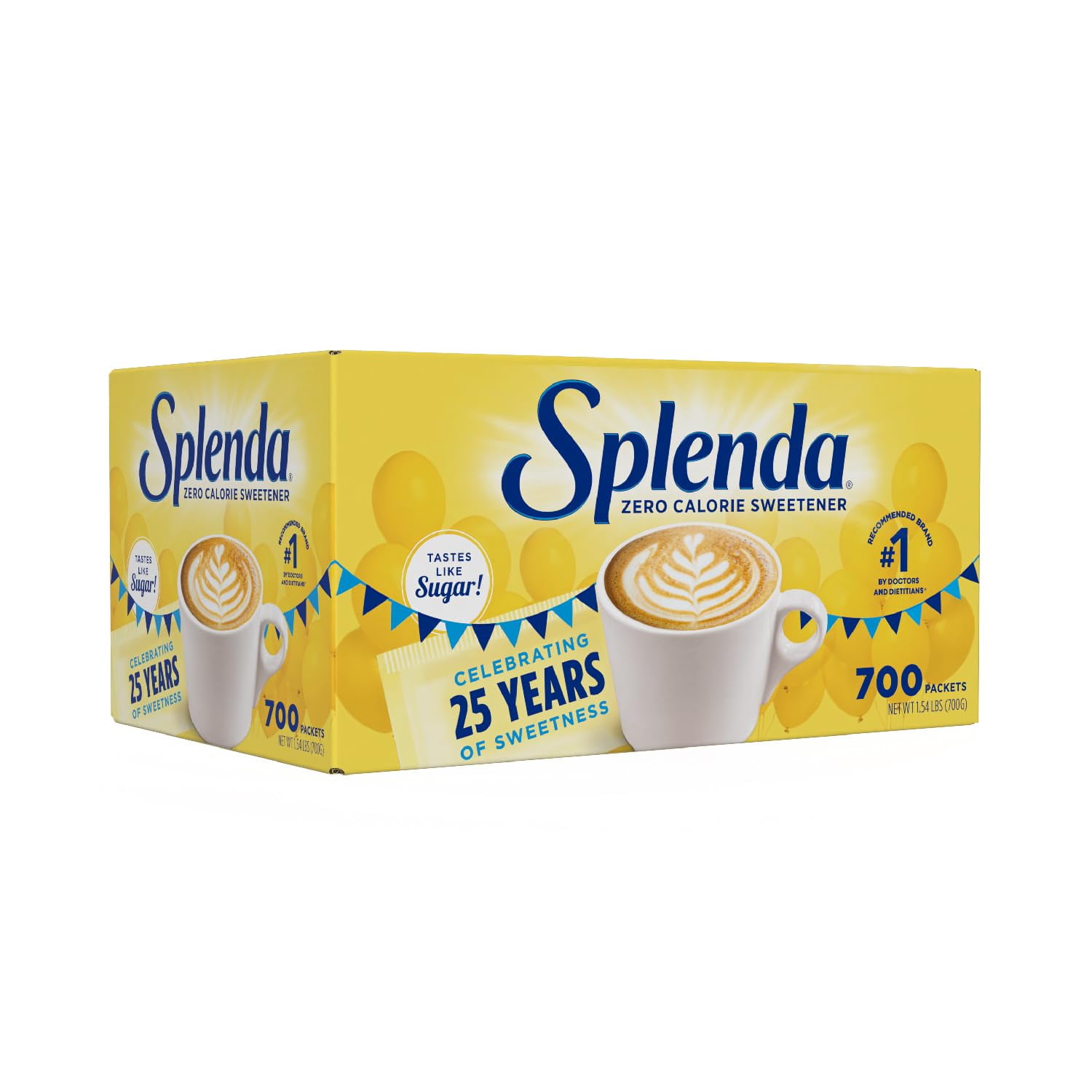SPLENDA Zero Calorie Sweetener, DEF29 700 Count Packets - Walmart.com