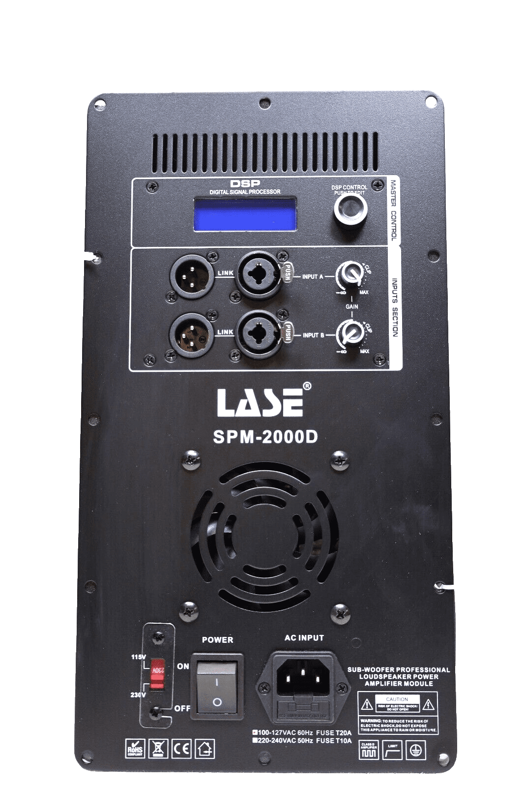 SPM-2000D SUB Woofer Power Amplifier Module 2000W @ 4 Ohms - Walmart.com