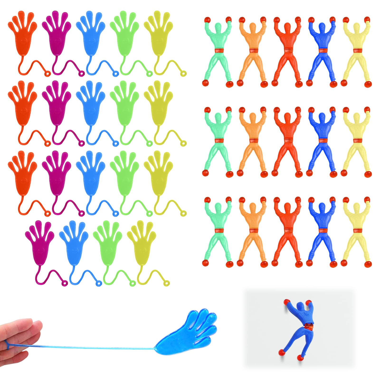 Giant Sticky Hands - 12 Pieces - Walmart.com