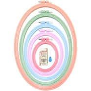 Embroidery Hoops, Bamboo Hoops with Adjustable Screw for Home Ornaments ...