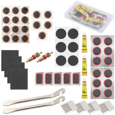 RocRide 8 Piece Inner Tube Patch Bicycle Tire Repair Kit. Also for ATVs ...