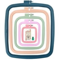 Embroidery Hoops, Bamboo Hoops with Adjustable Screw for Home Ornaments ...