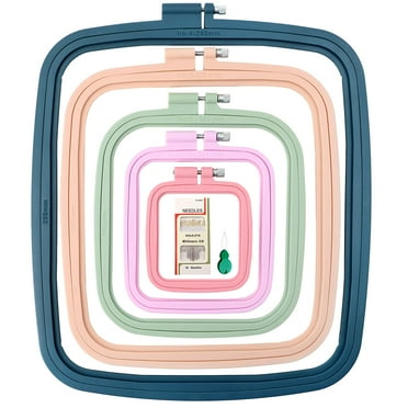 Craft County Wooden Embroidery Hoops - High Quality Needlepoint Tool ...