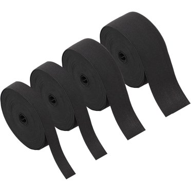 1/4 inch (6mm) Braided Flat Elastic Stretch Band: Sewing Crafts DIY ...