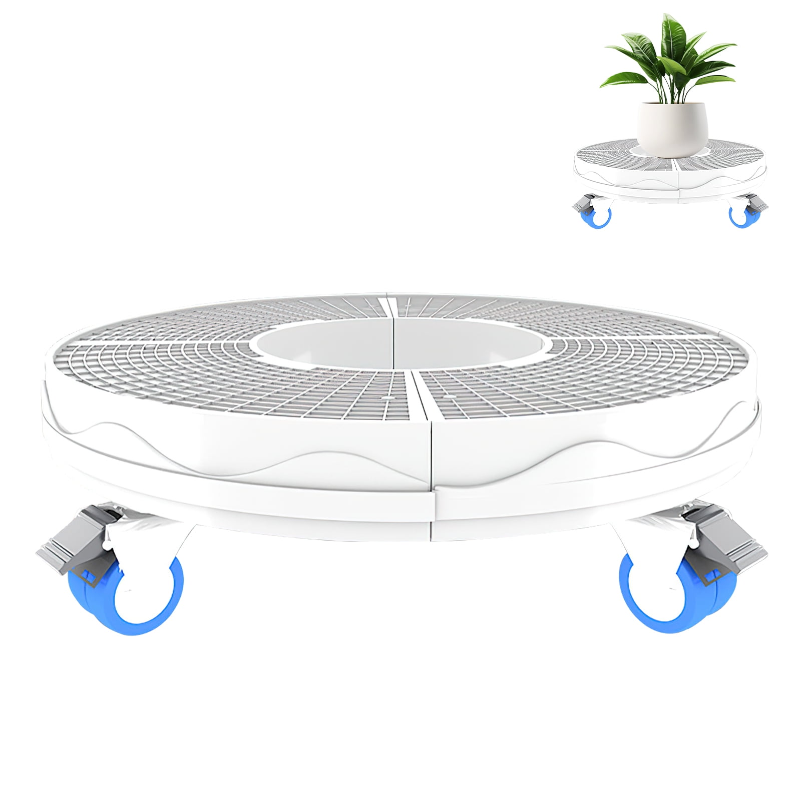 SPOKKI Plant Stand with Wheels, Heavy Duty Plant roller base 15-20 Inch ...