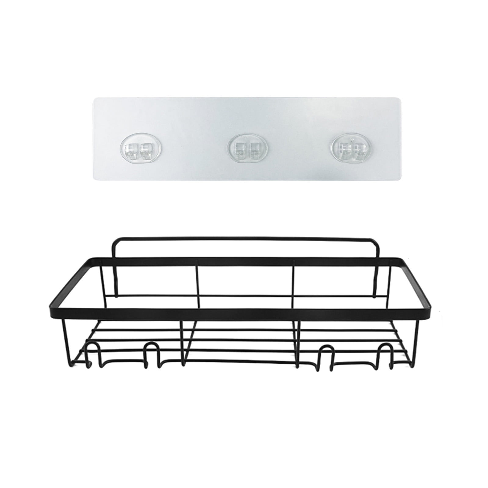 SPOORYOO Shower Caddy Basket Shelf Storage Rack,Shower Bathroom ...