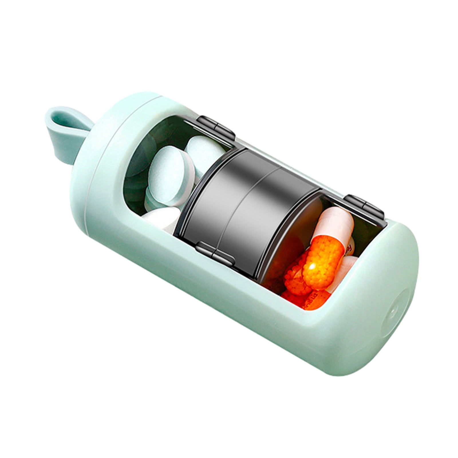 SPOORYOO Travel Pill Cases Portable Pill Case,Storage Box Portable Box ...