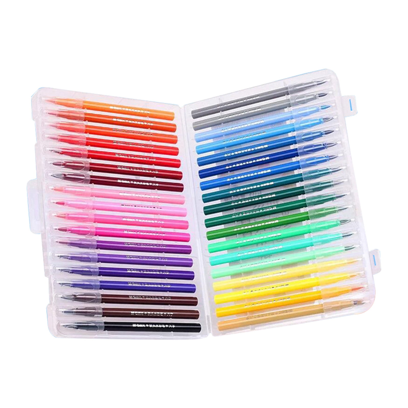 SPOORYOO Water Color Brush Pens,Flexible Nylon Brush Tip Watercolor ...