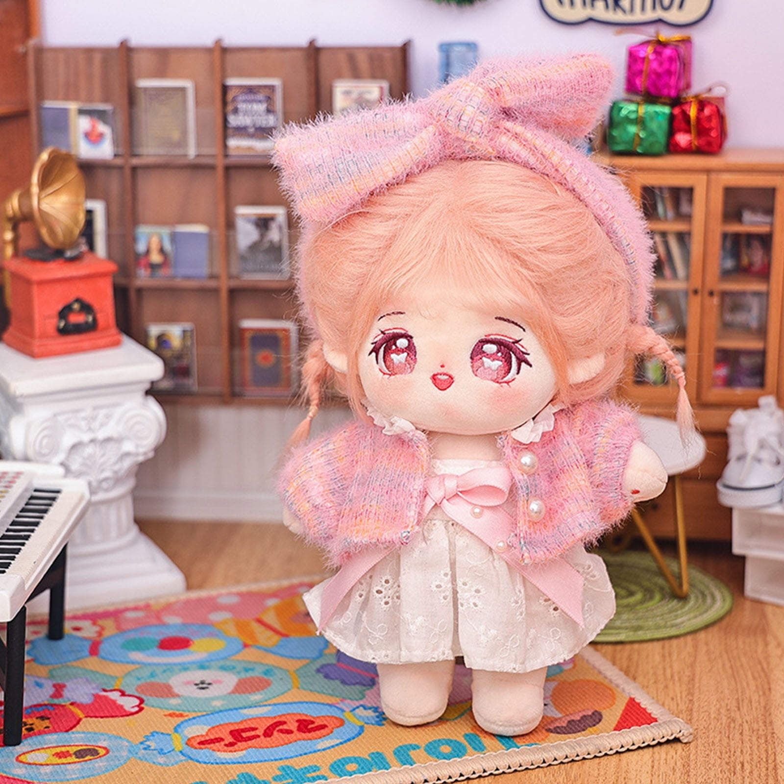 SPOORYYO 20cm Baby Doll Clothes - Cute Dress Up Party Outfit, 3-Piece ...